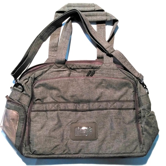 lug | Bags | Lug Pontoon Weekender Bag Heather Walnut New | Poshmark